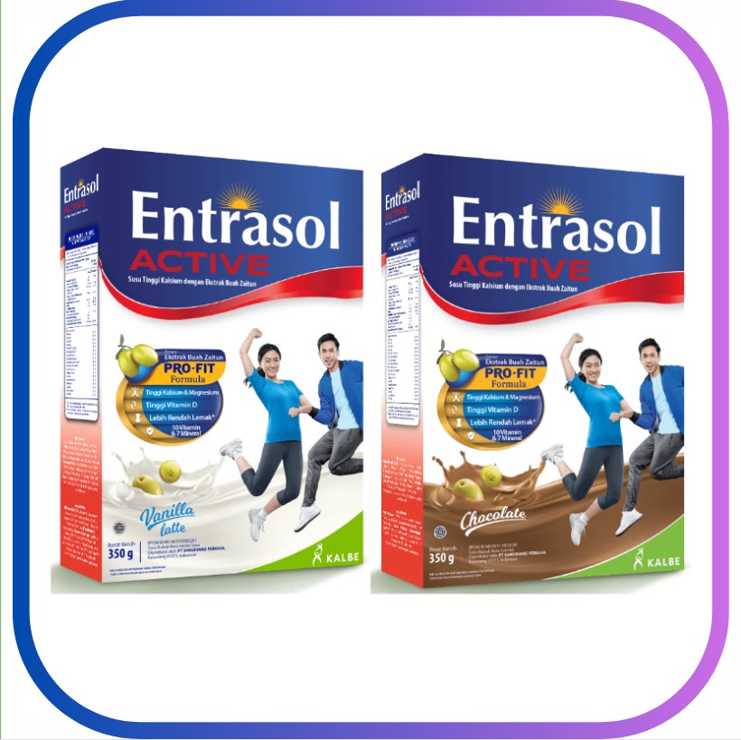 Entrasol - Nutrisi High Kalsium dengan Pro-Fit | Informasi Produk